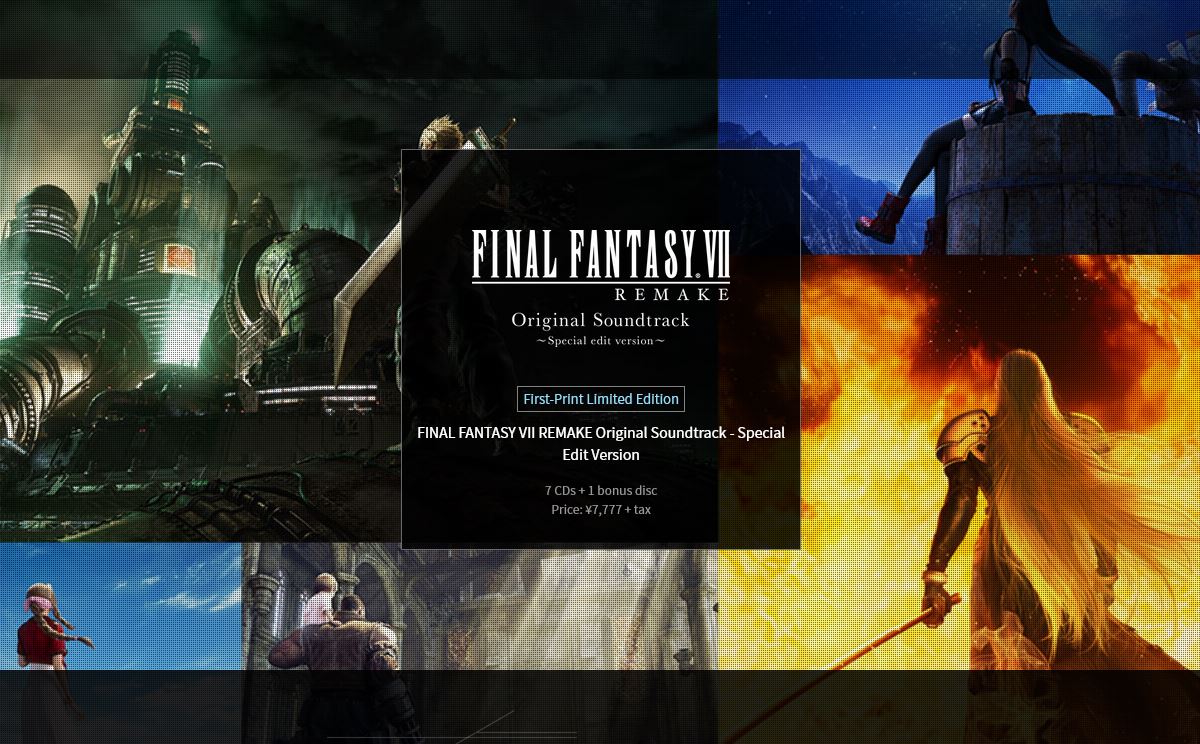 Final Fantasy VII Remake Original Soundtrack Track List And, 52% OFF