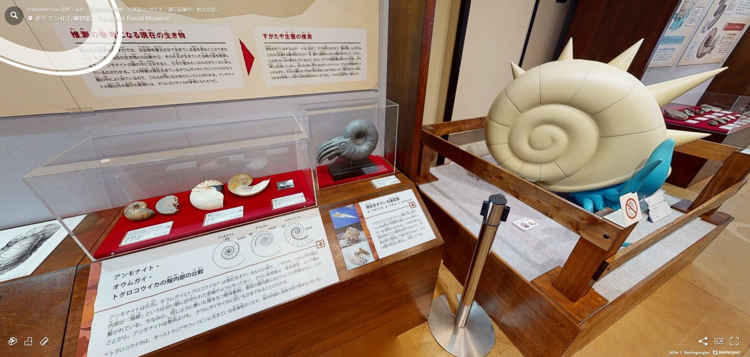 Das Pokémon Fossil Museum in Japan eröffnet jetzt seine virtuellen ...