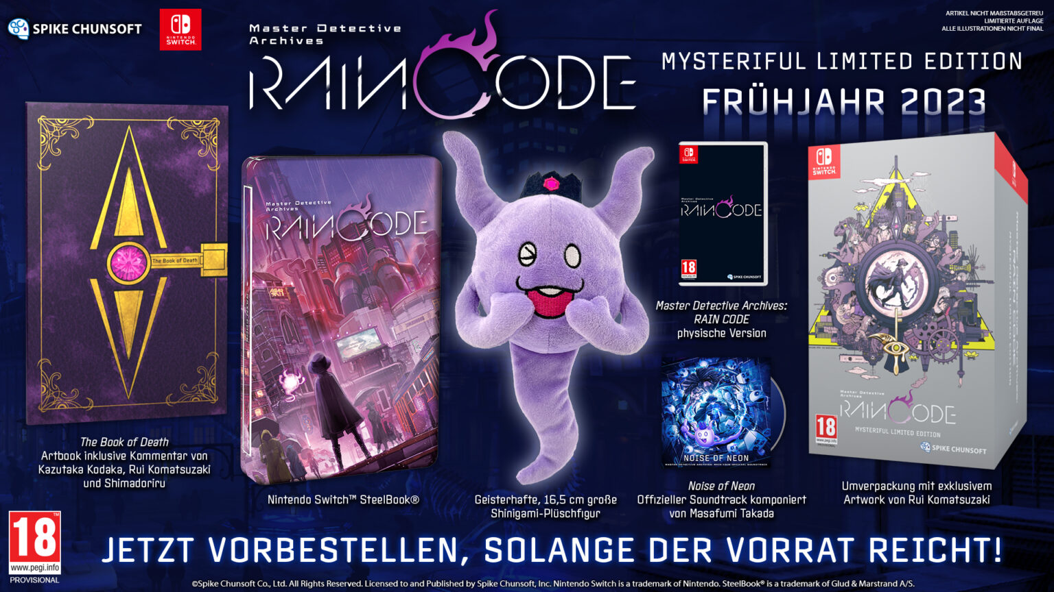 Mysteriful Limited Edition zu Master Detective Archives: RAIN CODE ...