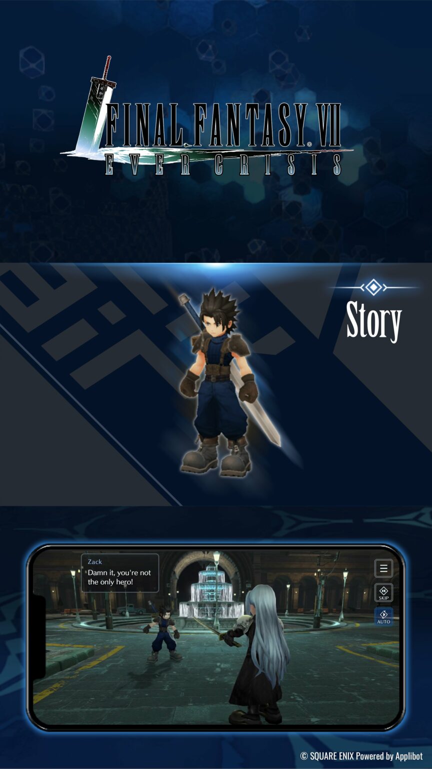 Final Fantasy VII Ever Crisis: Square Enix rückt Zack Fair mit Trailer ...