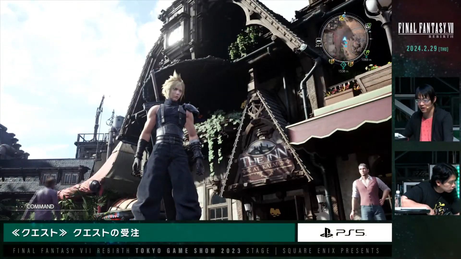 Final Fantasy VII Rebirth: Ein erster Blick auf das Dorf Kalm und das ...