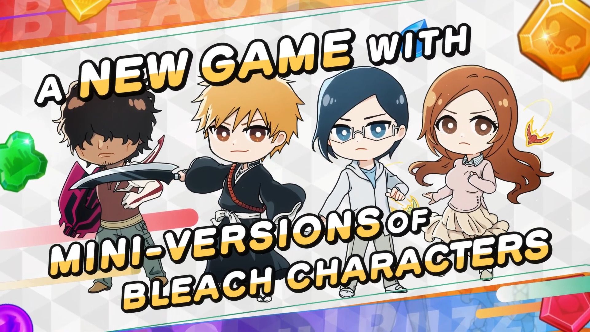 Bleach Soul Puzzle lässt euch mit niedlichen Bleach-Chibis die Zeit ...