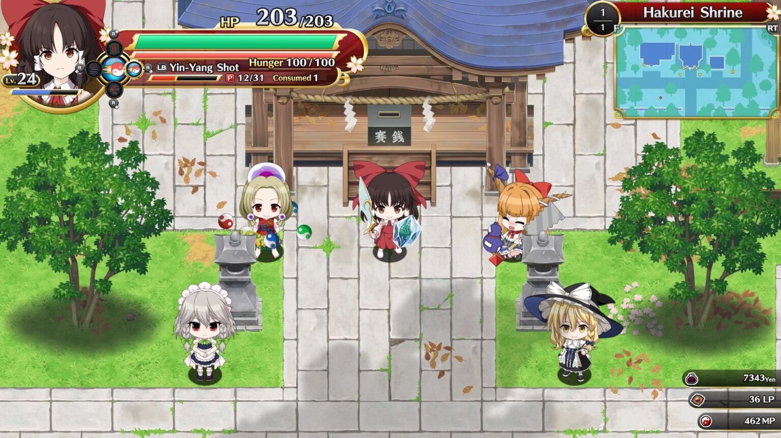 Touhou Genso Wanderer: FORESIGHT erscheint im September für PS4 und ...