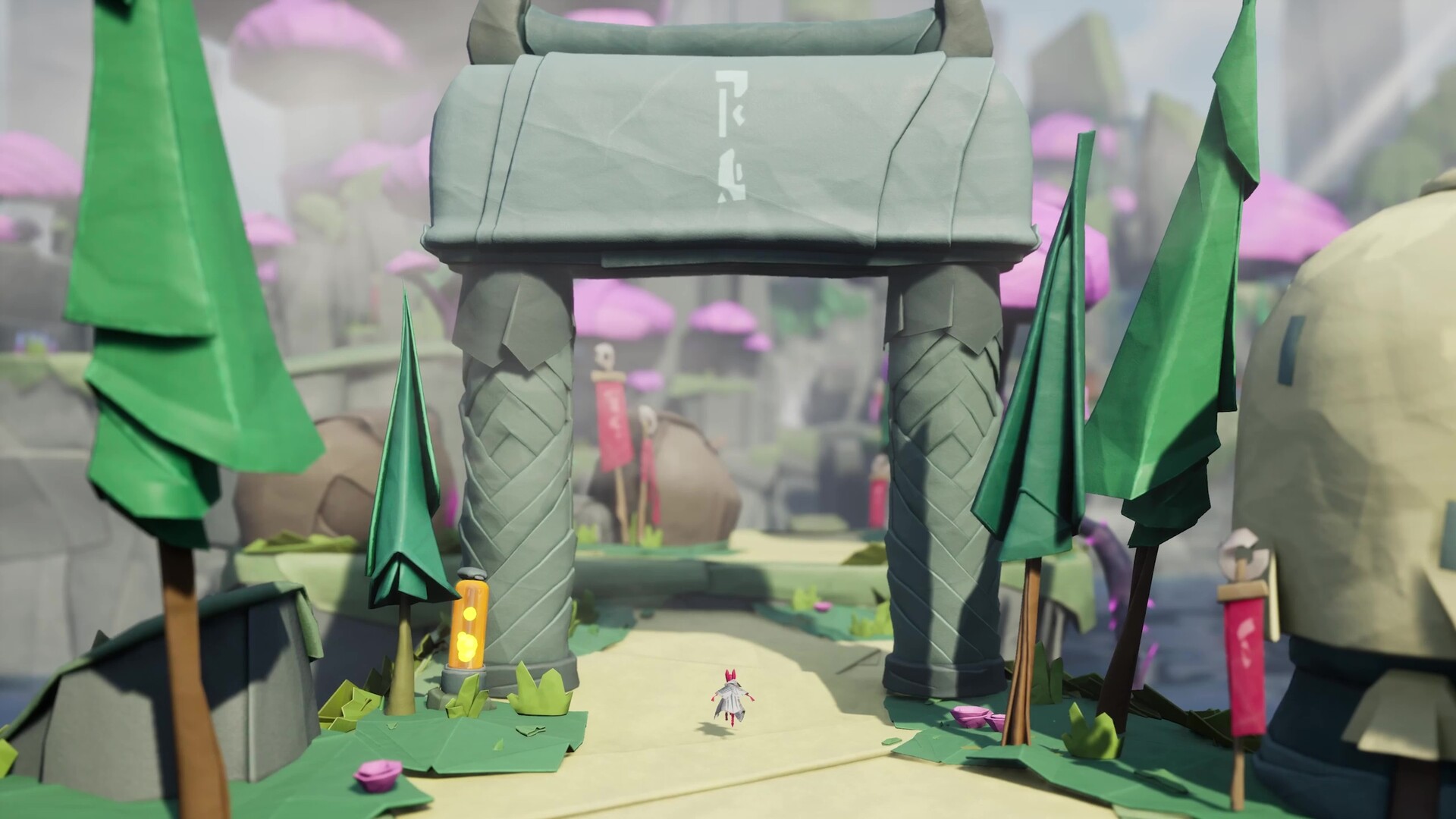 Hirogami ist ein Origami-inspirierter 3D-Action-Platformer und soll ...