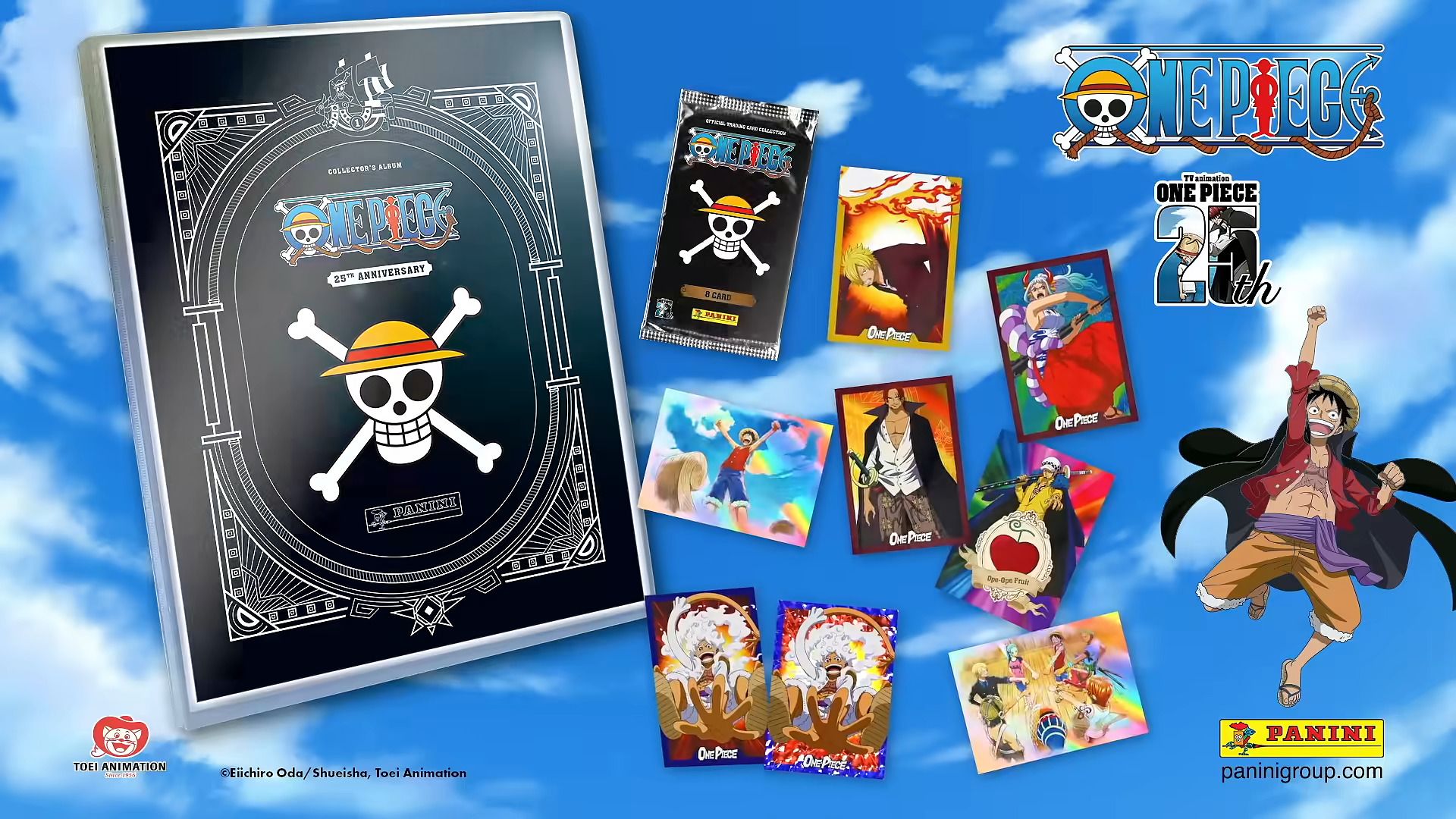 Panini feiert 25 Jahre One Piece mit einer exklusiven Trading Card ...