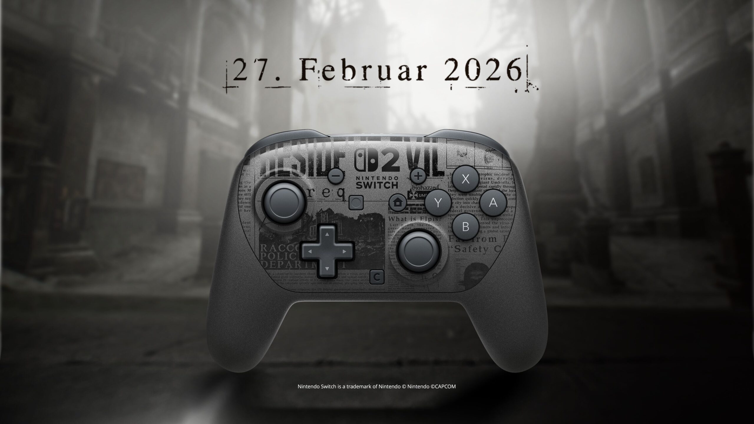 Den "Switch 2"-Controller zu Resident Evil Requiem könnt ihr jetzt ...